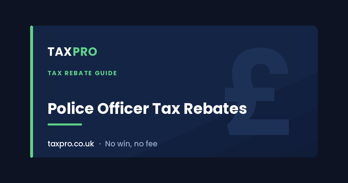 Police Tax Rebate: What You Can Claim | Taxpro
